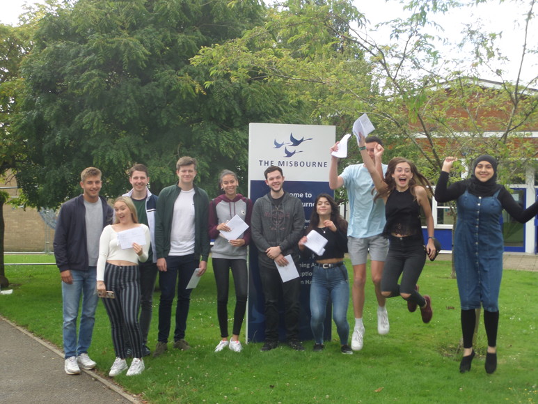A Level Results Day - Latest News - The Misbourne